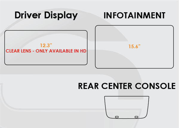 Rivian R1S Screen Protector Kit – Screen ProTech