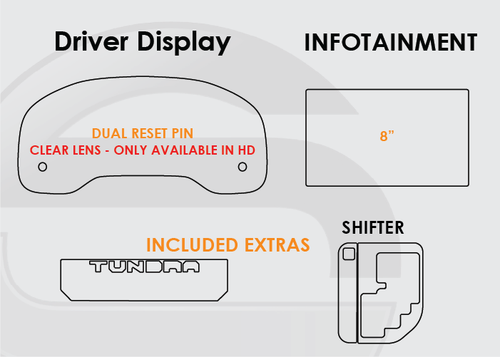 Toyota Tundra Screen Protector Kit – Screen ProTech